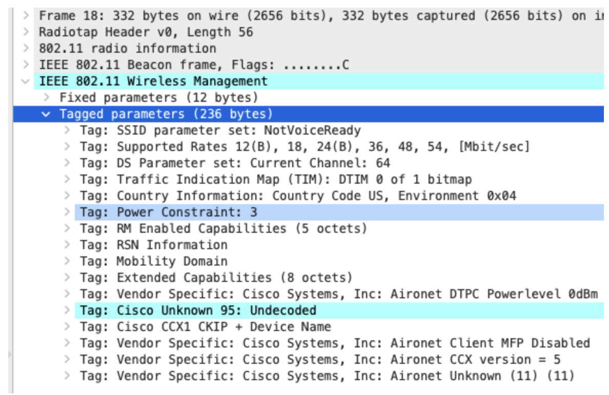 Three methods of determining if QoS is enabled on a WLAN via packet ...